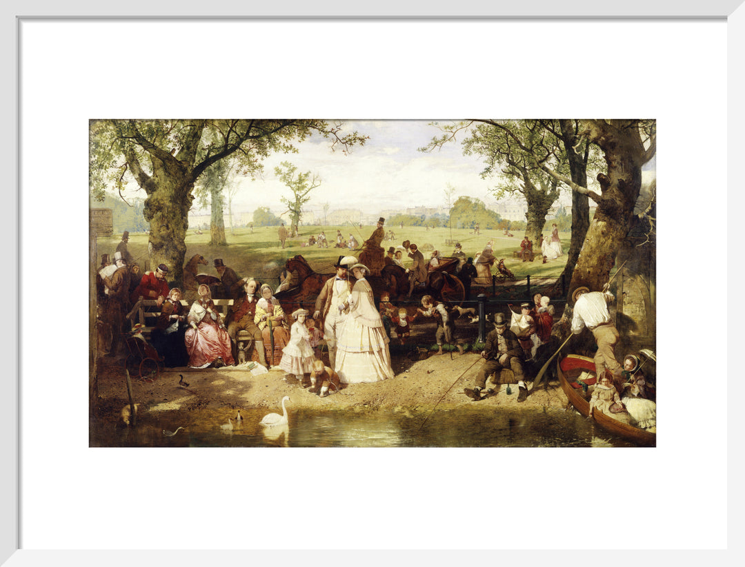 A Summer Day in Hyde Park 1858 – London Museum
