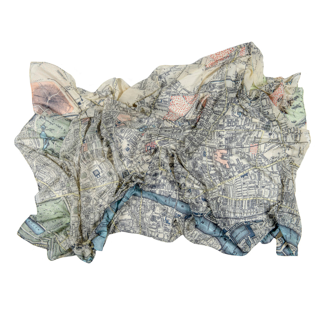 Scarf Vintage London Map – London Museum