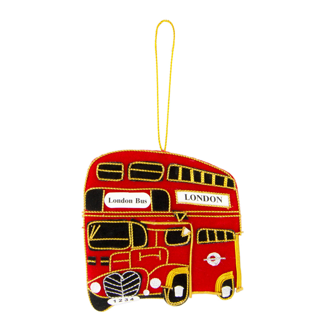 Embroidered Fabric Bus Decoration – London Museum